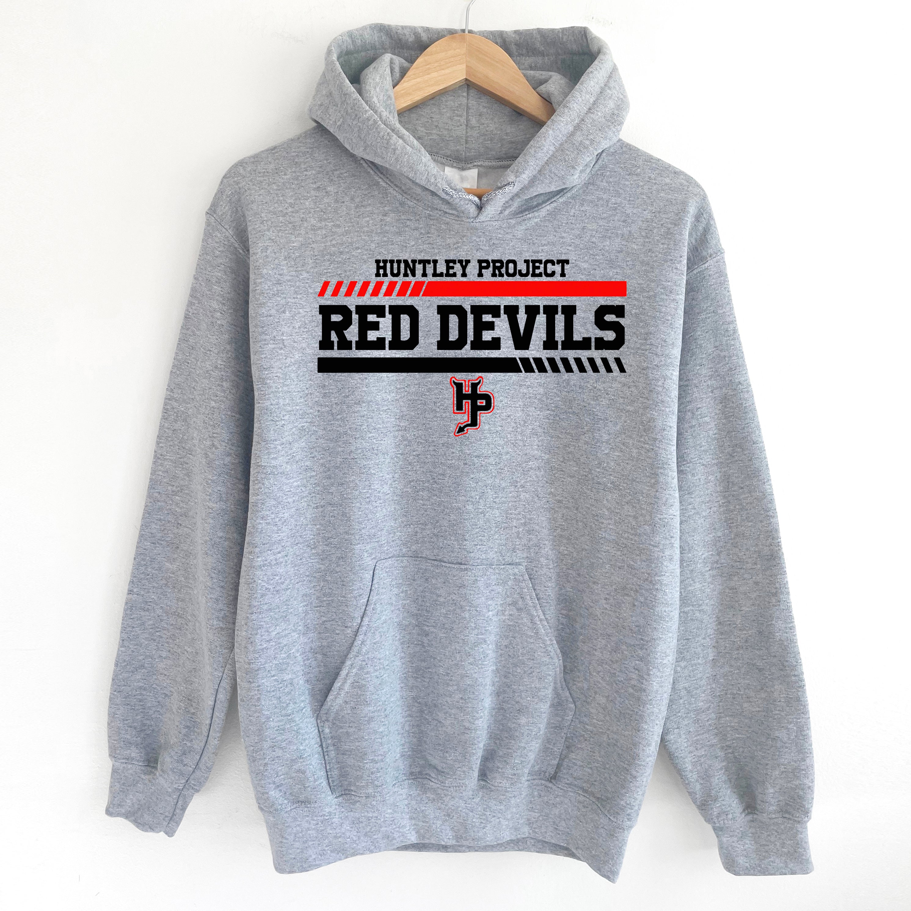 ADULT HUNTLEY PROJECT RED DEVILS HOODIE – Back Road Designs