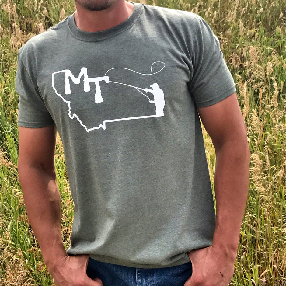 Men's Montana t-shirts | Back Road Designs